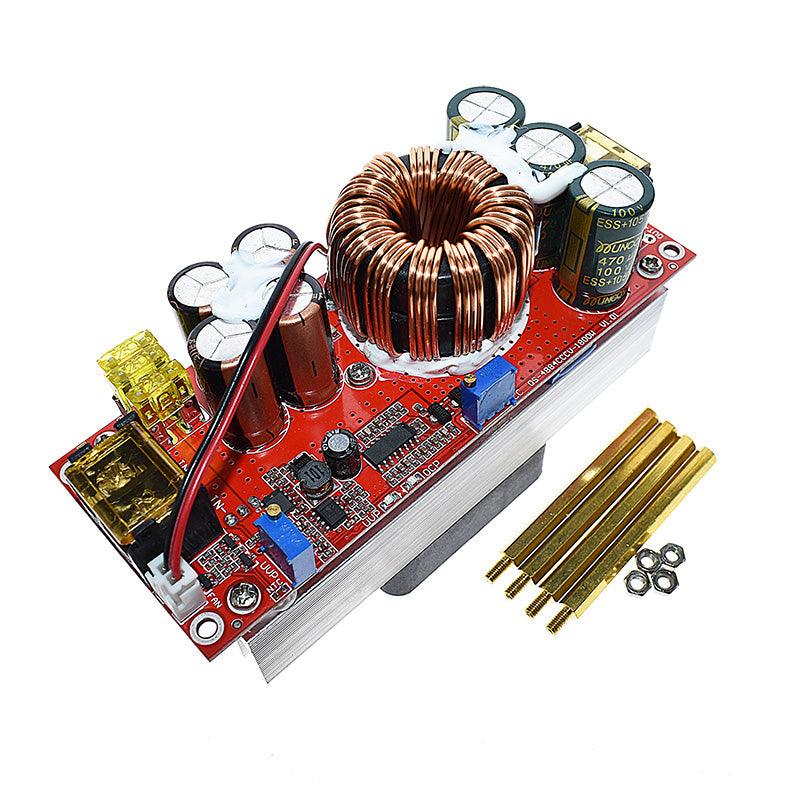 DC-DC 1500W 30A Voltage Step Up Converter Boost CC CV Power Supply Mo ...
